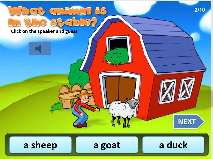 An Old McDonald’s ´ farm – PPT game 10