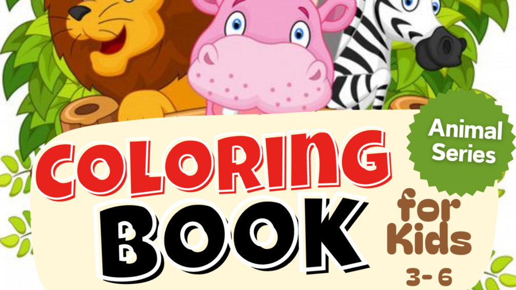 Animal Series Coloring Book for Kids