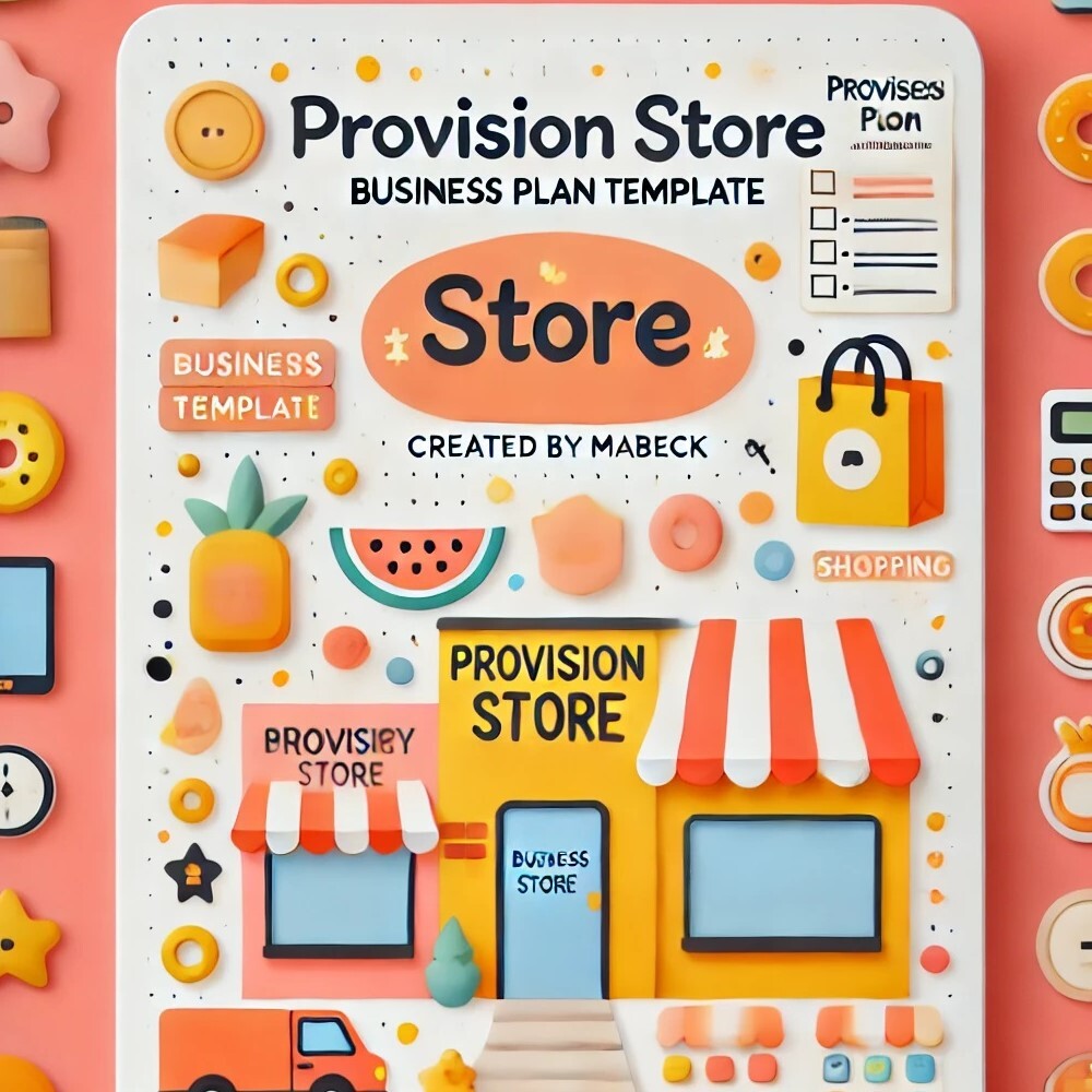 Provision Store Business Plan Template (Editable Word Doc for Ghanaian ...