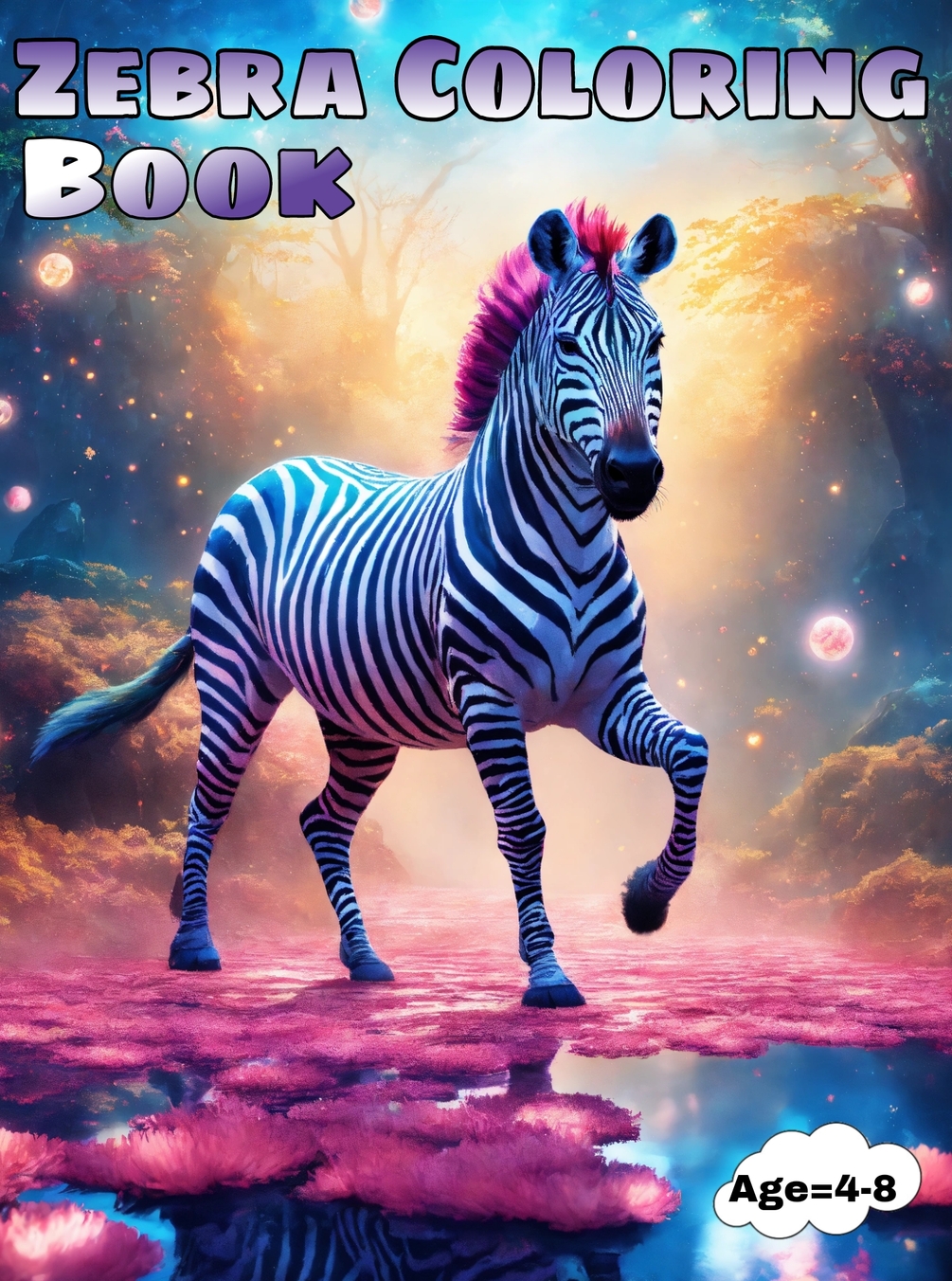 Zebra Colouring Book