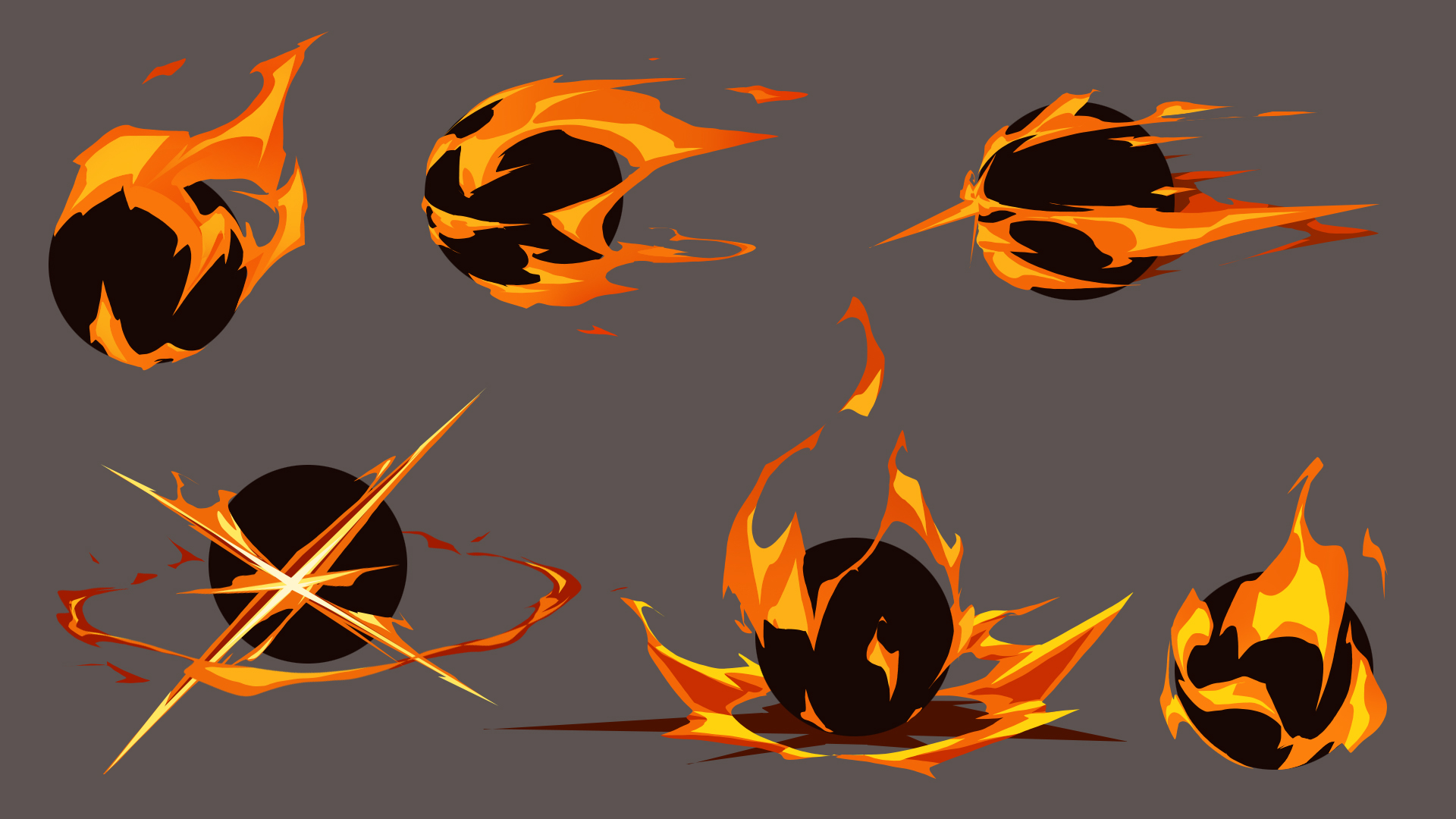 2D Fx Frame By Frame Animation Pack