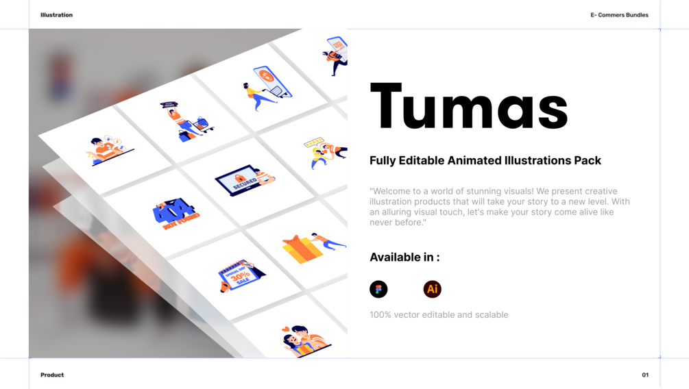 Tumas - Illustrations E-Commerce