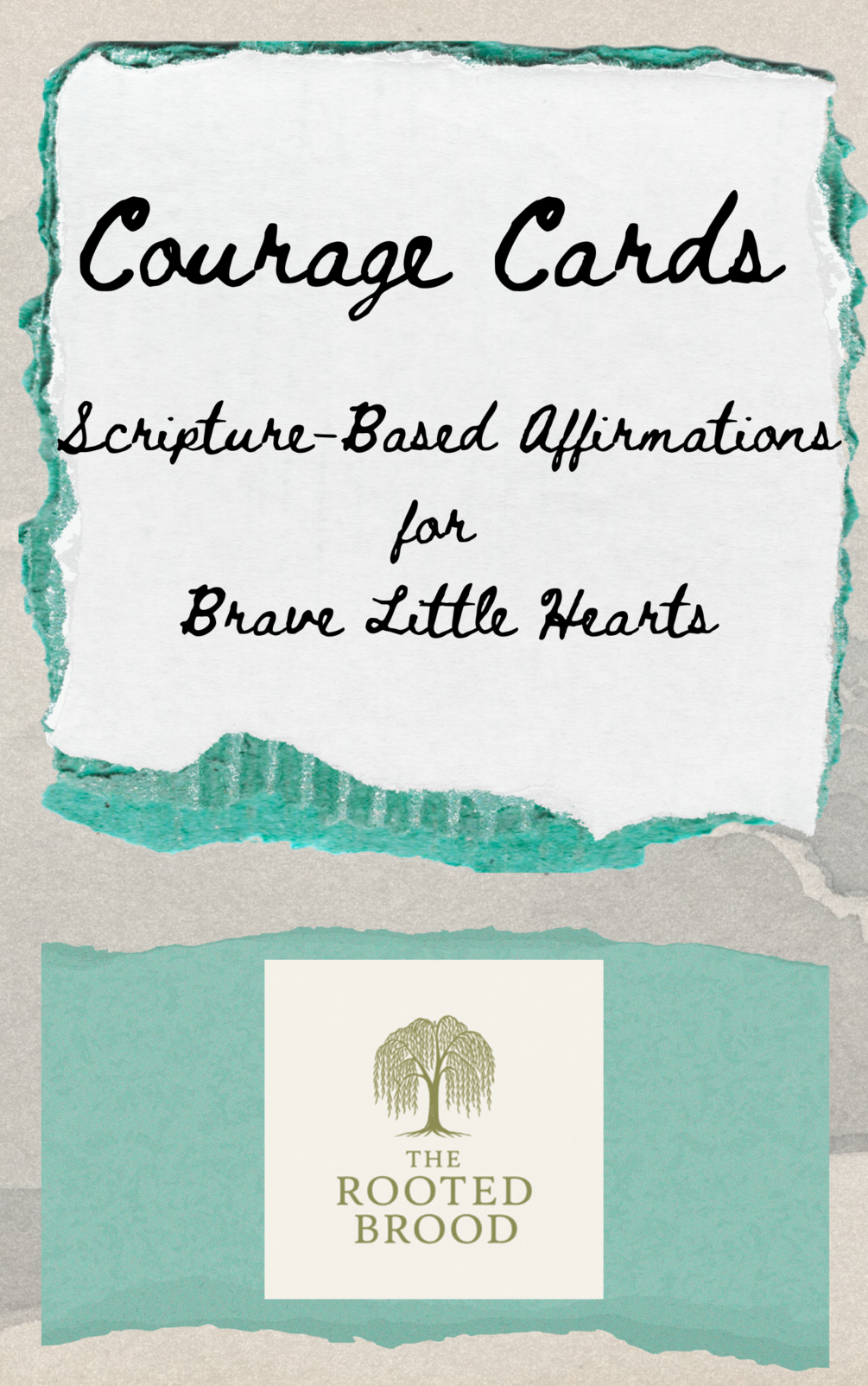 Courage Cards - Scripture Based Affirmations for Brave Little Hearts