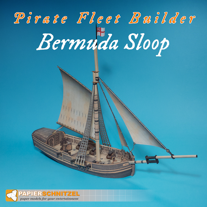 Pirate Fleet Builder: Bermuda Sloop