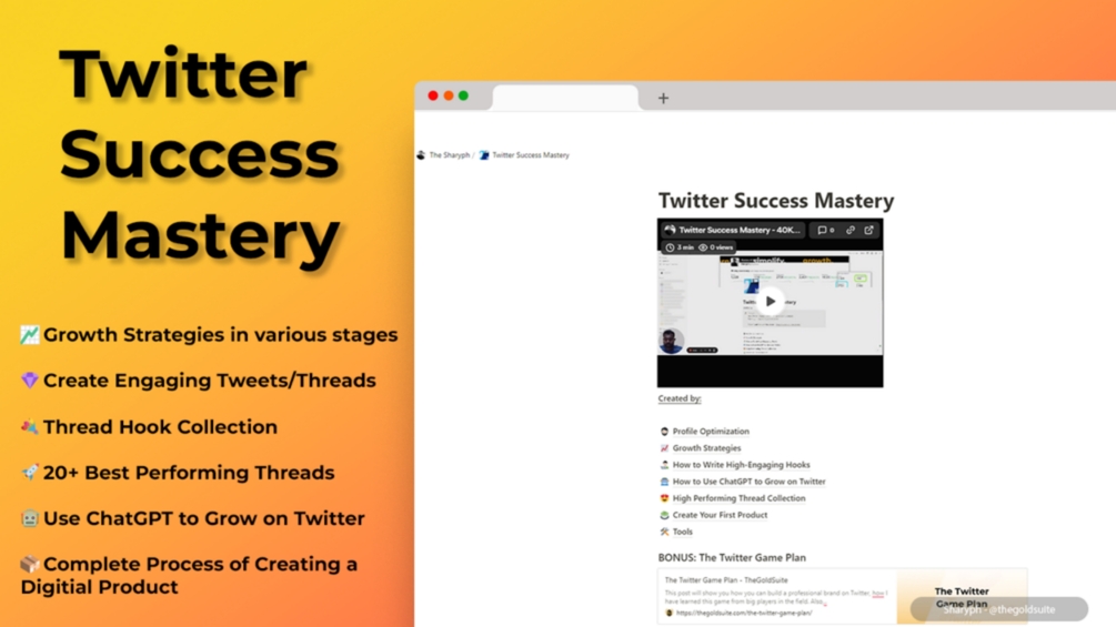 Twitter Success Mastery