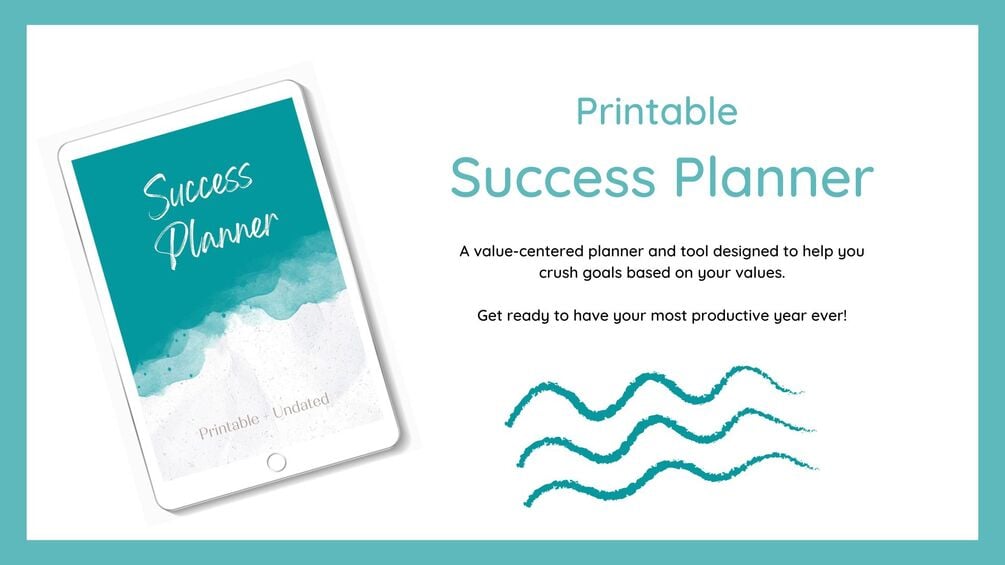 Printable Success Planner