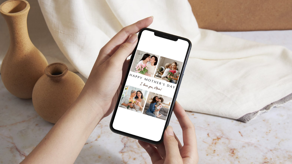 Mother’s Day Photo Card – Editable Canva Template (Digital Download)