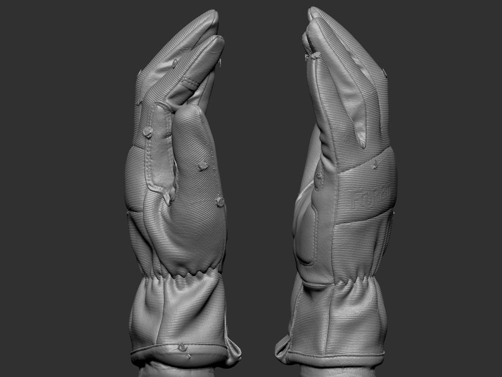 RAW LASER SCAN: Working Glove 01