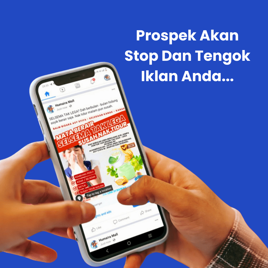 200 Template Poster Stop Scrolling (Facebook & Instagram Ads)