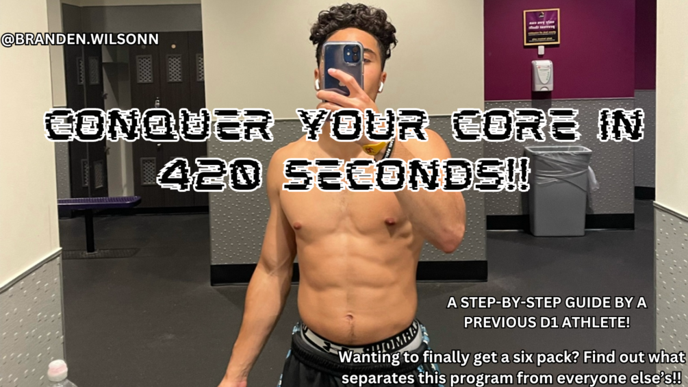 CONQUER YOUR CORE IN 420 SECONDS!!