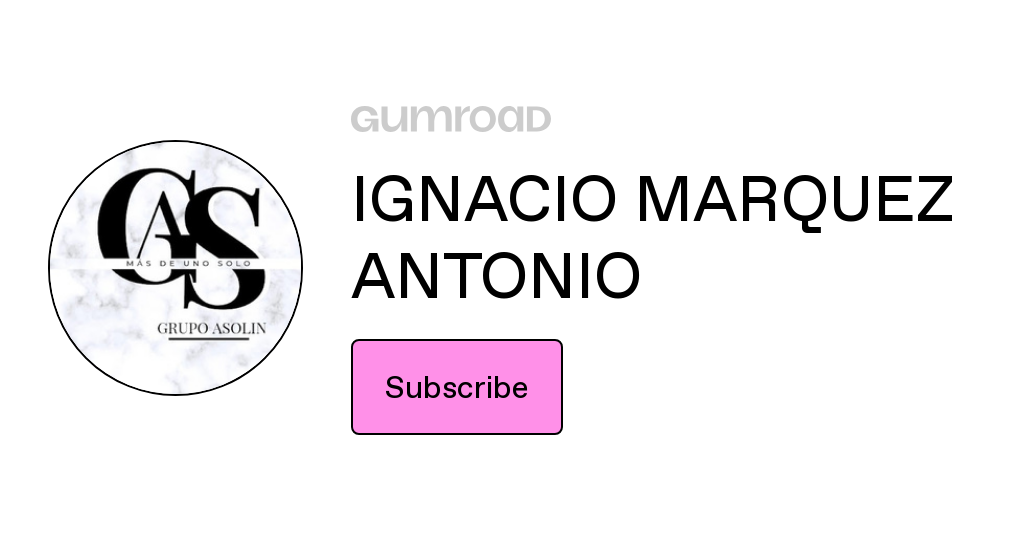 IGNACIO MARQUEZ ANTONIO