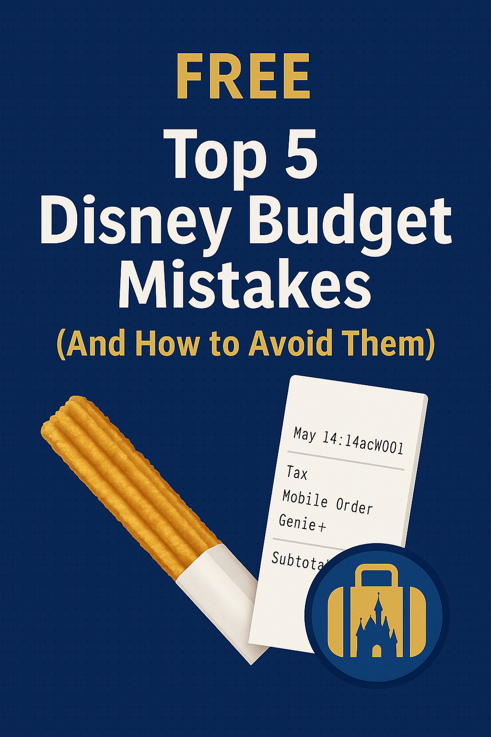 Free Disney Checklist