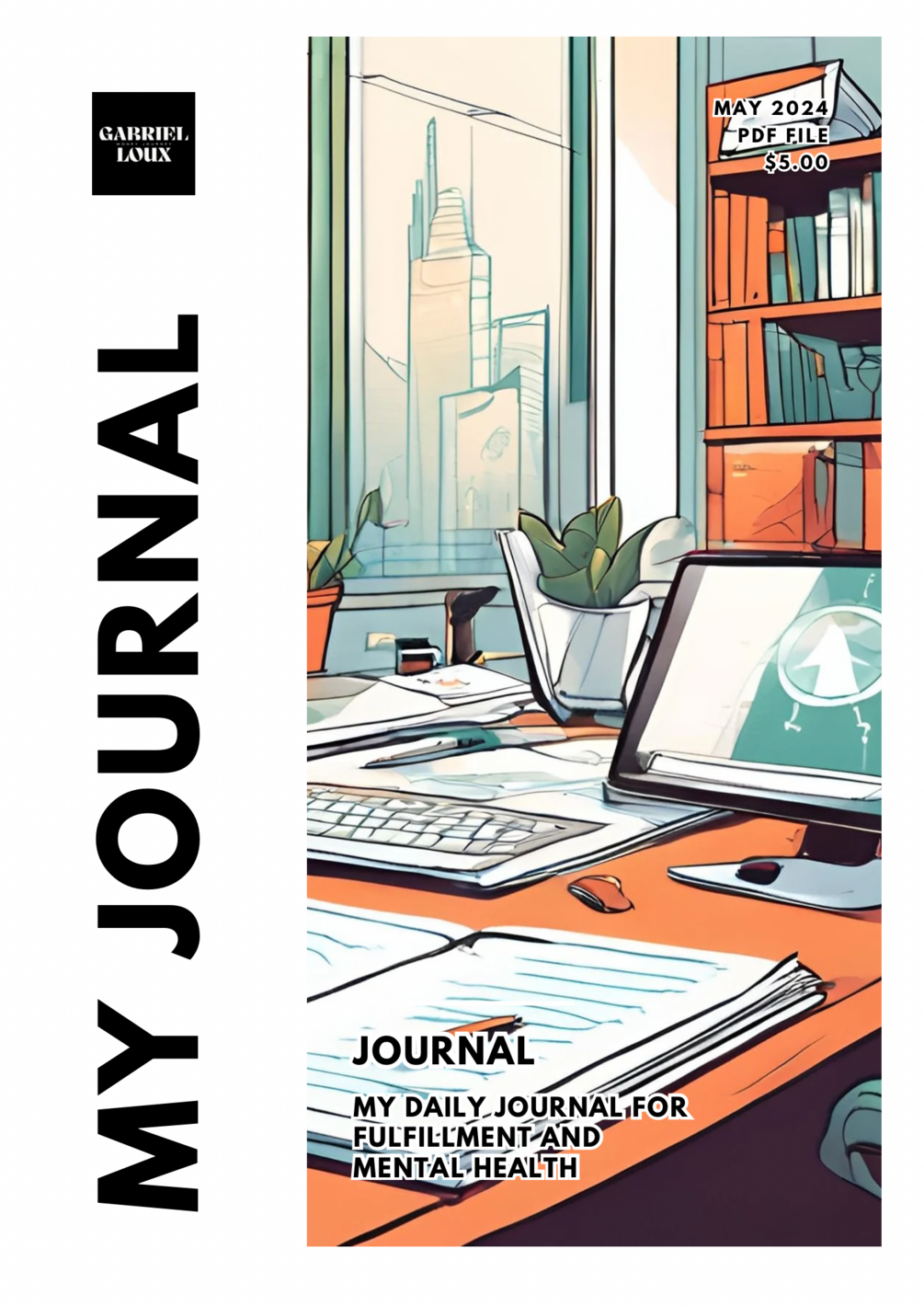 PDF - Daily Journal, Shopping Query Planner, and Stress Journal for ...