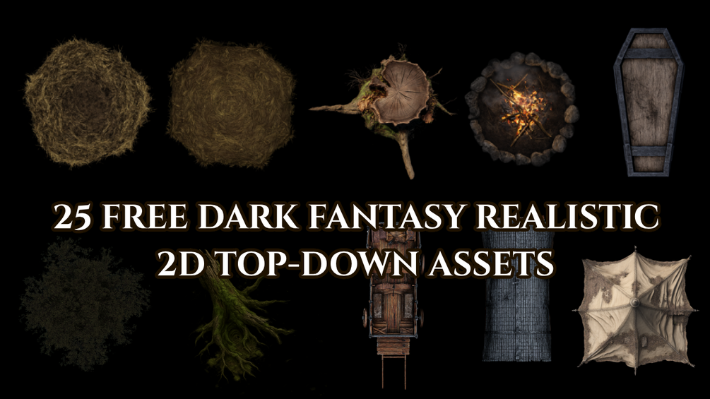 Dark Fantasy Worldbuilding Asset Pack – Free Vol 1