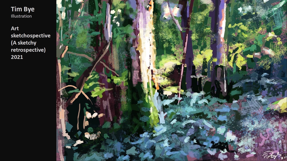 Tim Bye Sketchospective Artbook 2021