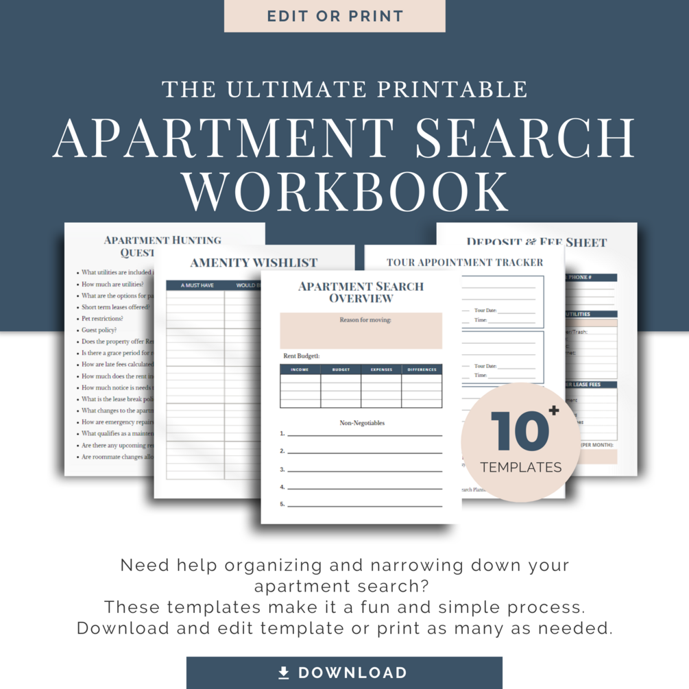 Apartment Search Planner
