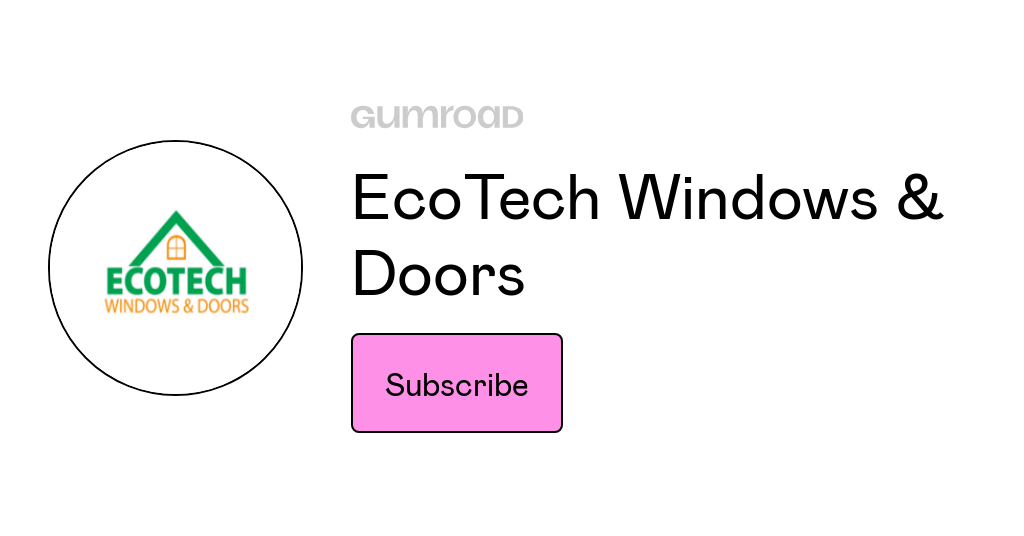 EcoTech Windows & Doors