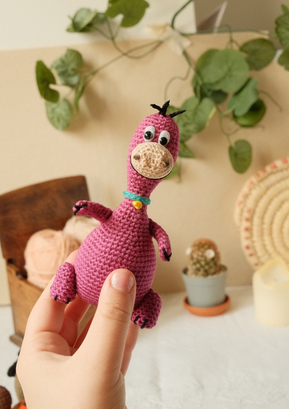 DINO - crochet amigurumi pattern PDF
