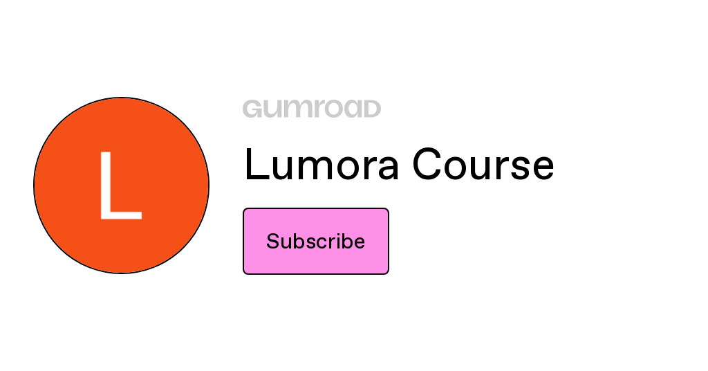 Lumora Course