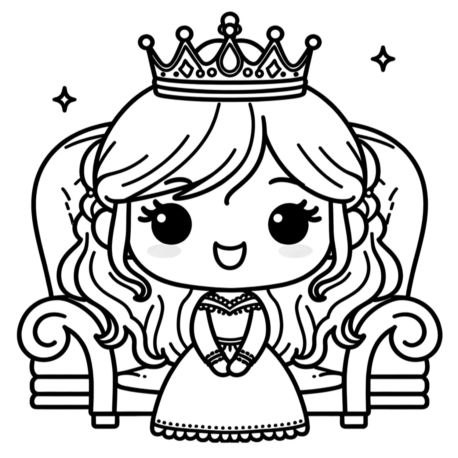 Color My Crown Coloring Pages. Exciting Royal Adventure with 50 Pages ...
