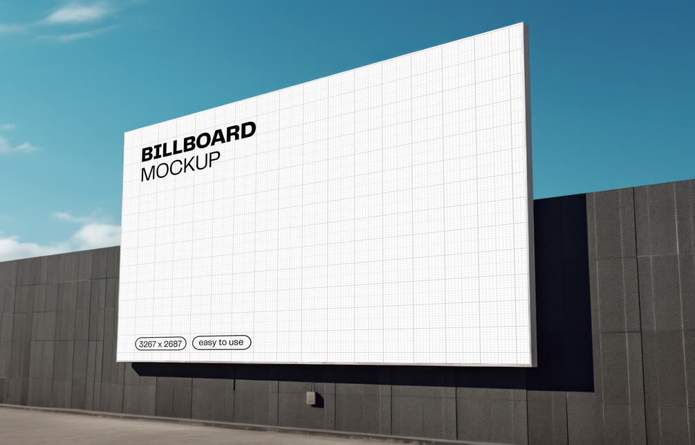 Urban Commercial Billboard Mockup / #832