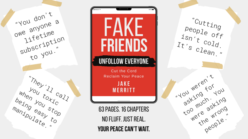 FAKE FRIENDS BOOK