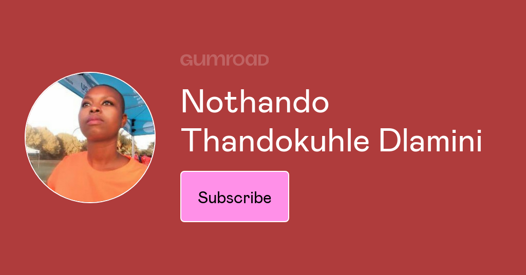 Nothando Thandokuhle Dlamini