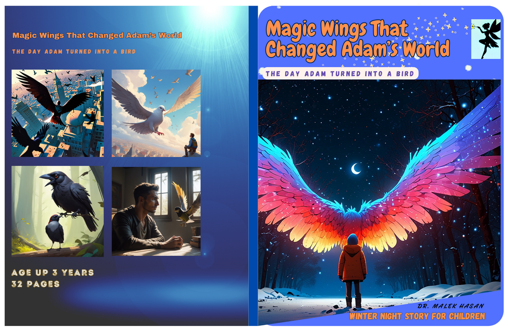 Magic Wings That Changed Adam’s World - story for kids and children