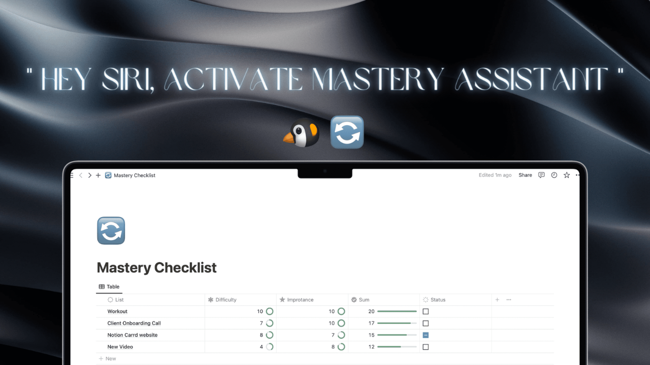 Mastery Assistant