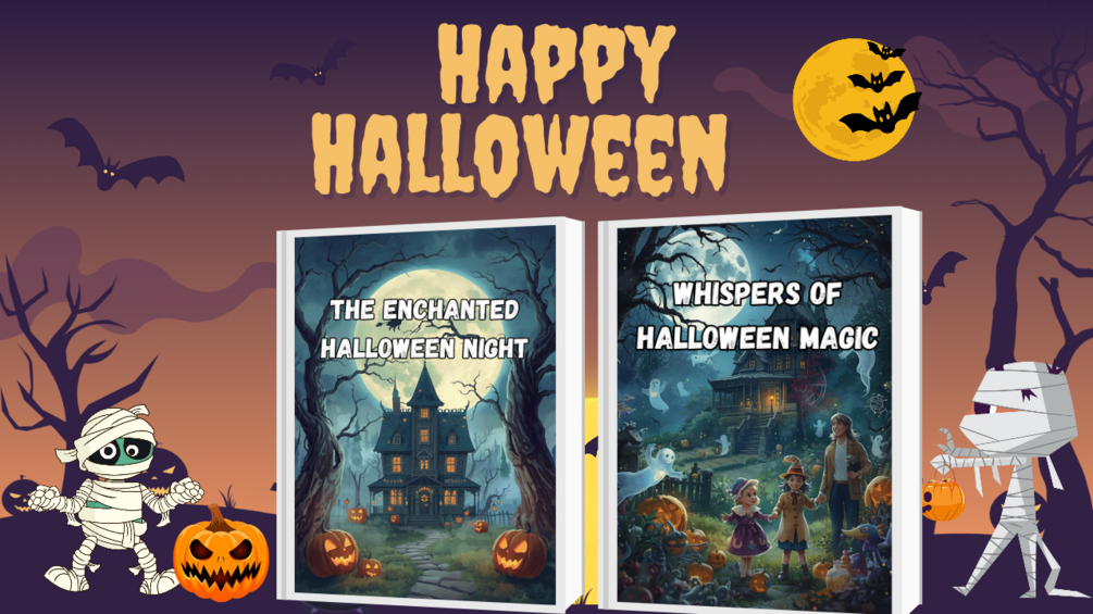 Halloween Storybook Pack: Whispers of Halloween Magic & The Enchanted ...
