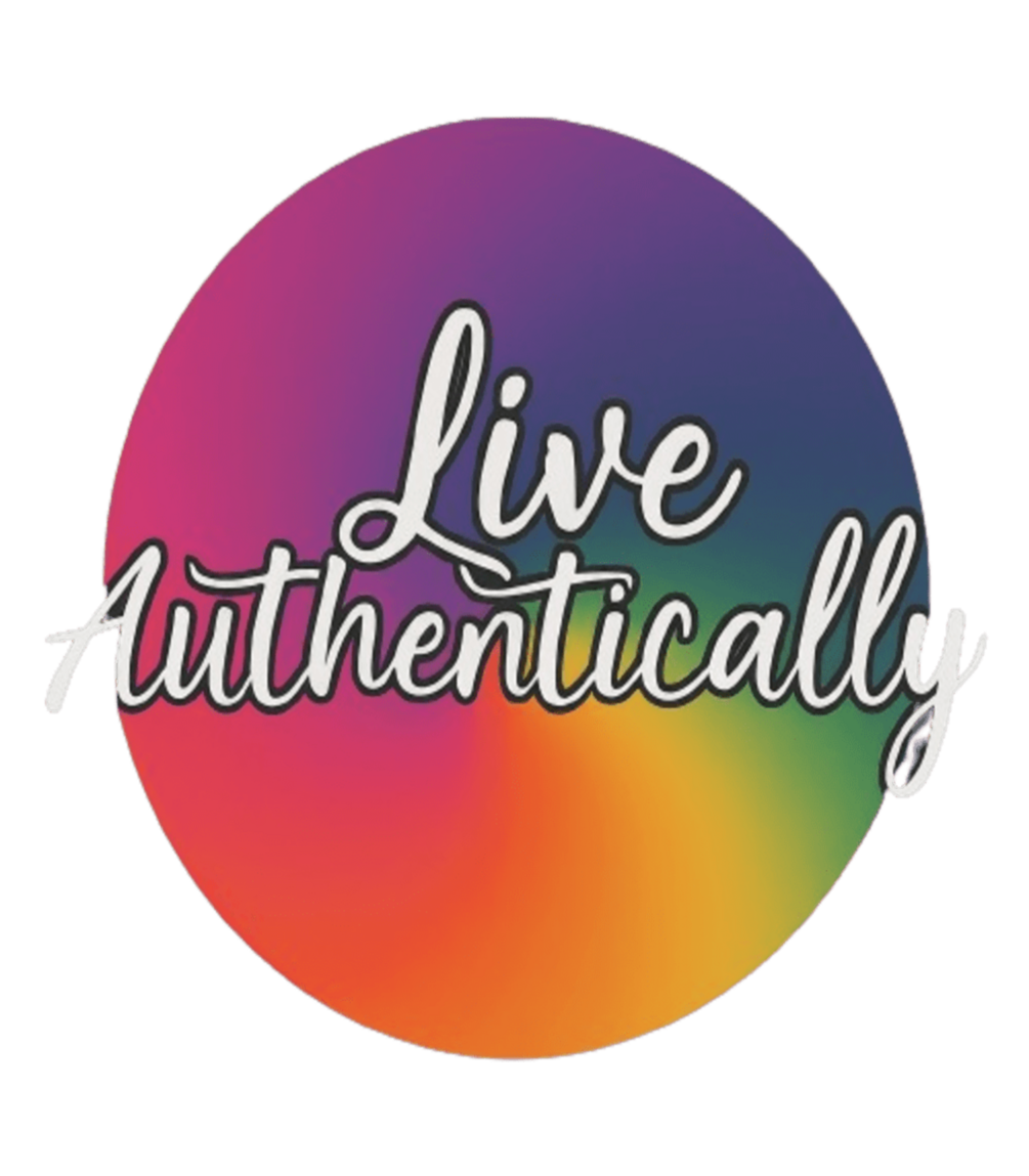 Live Authentically - The Typographic Design