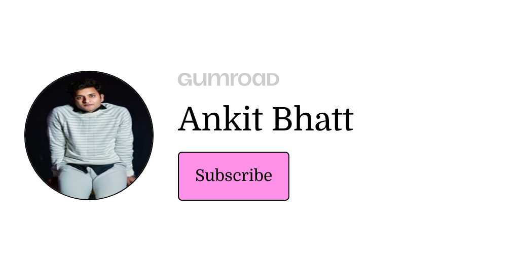 Ankit Bhatt