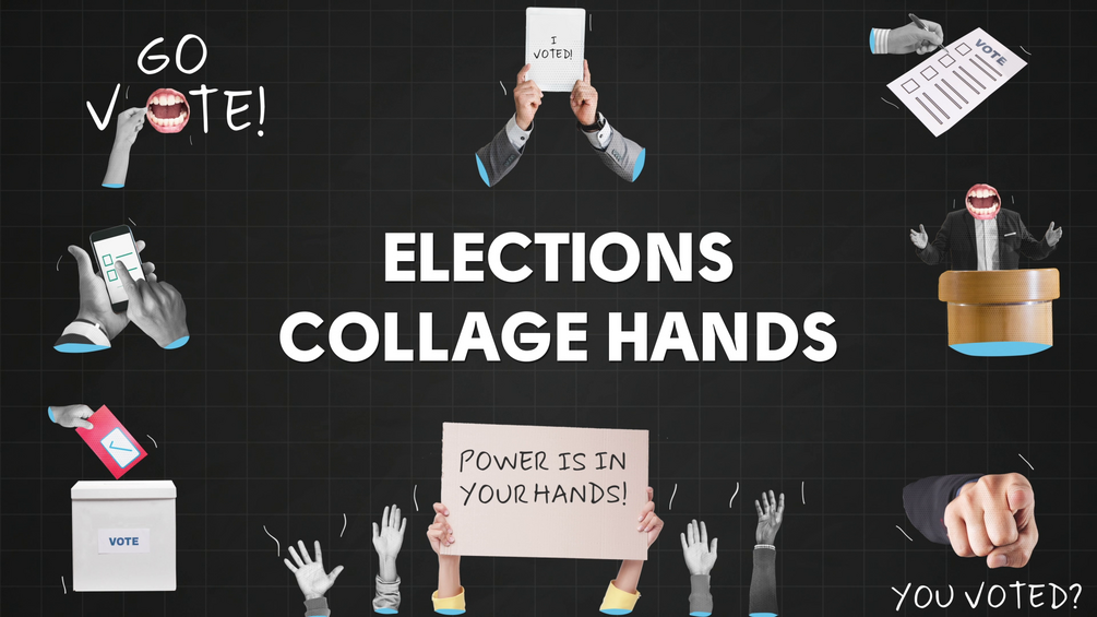 Election Cut Out Gestures_Pack of 10