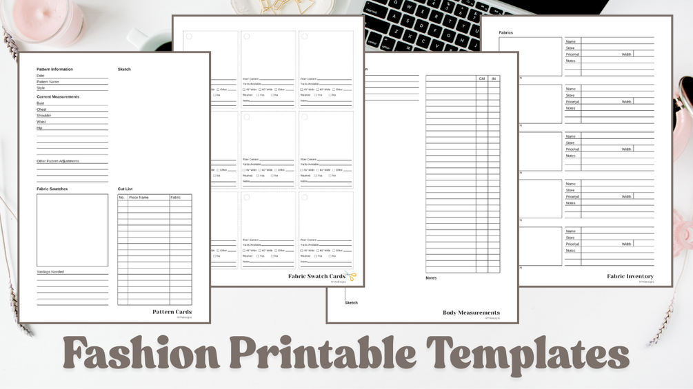 Fashion Printable Templates