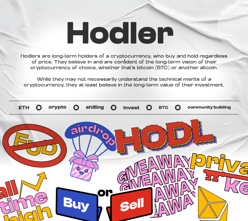 Crypto Hodlers - 15+ Stickers Pack