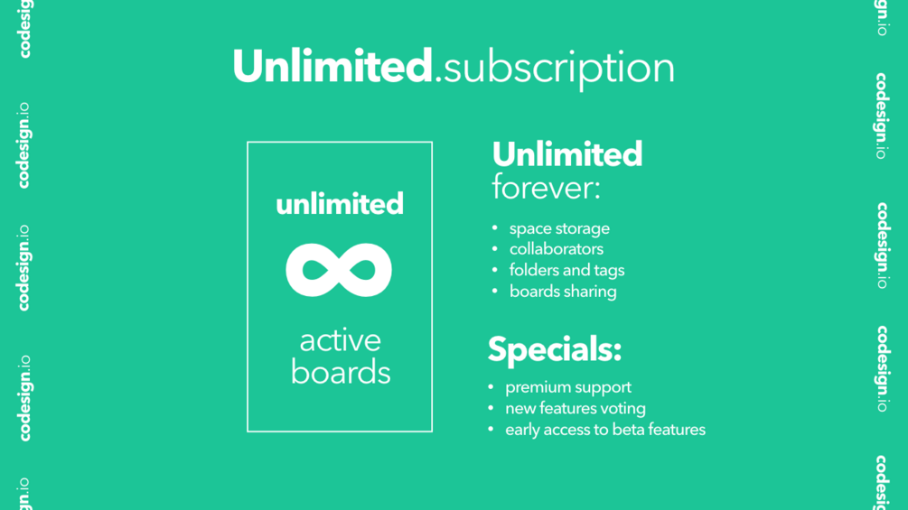 Codesign.io | Unlimited Access