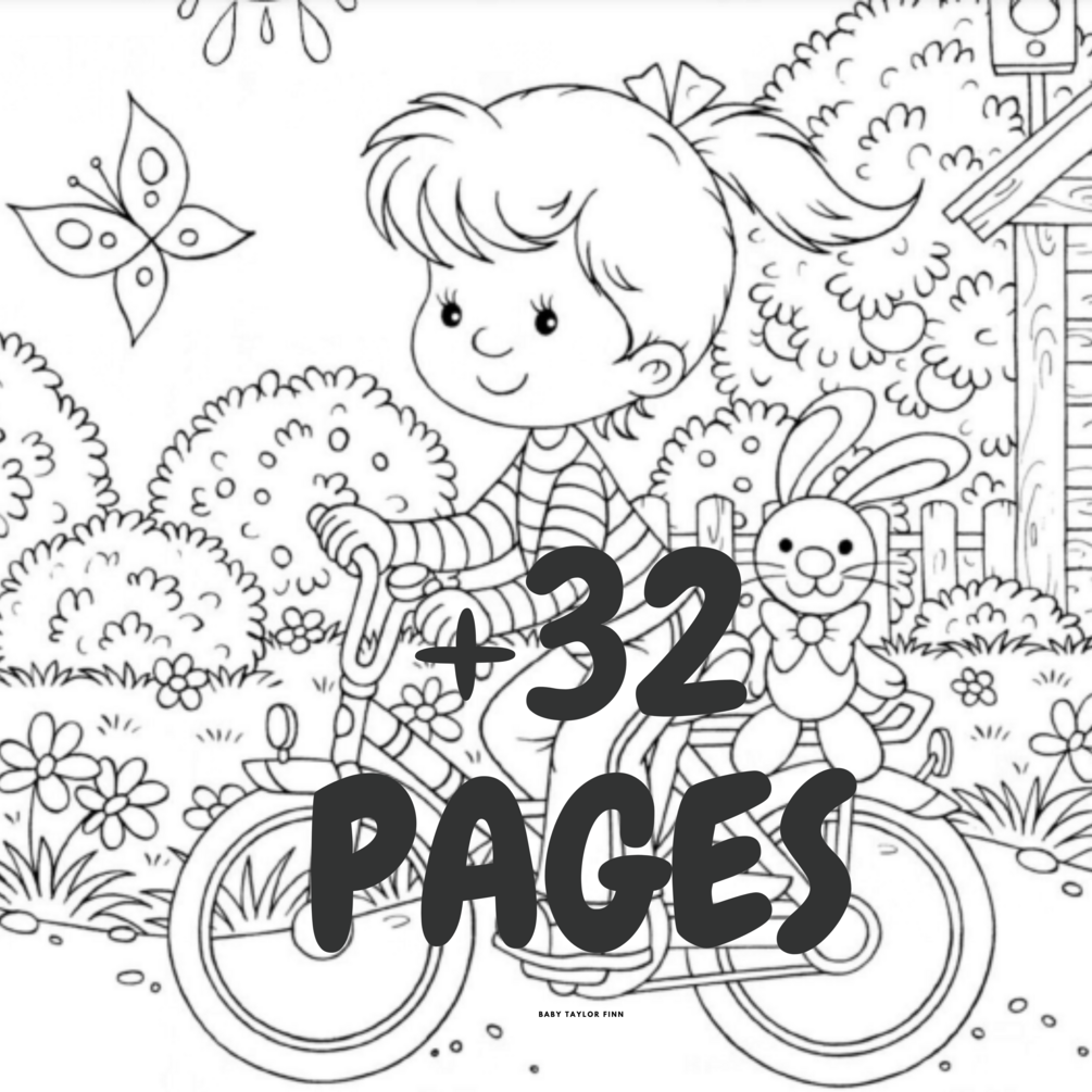 Coloring pages for Kids, 32 printable coloring pages for kids, Kids ...