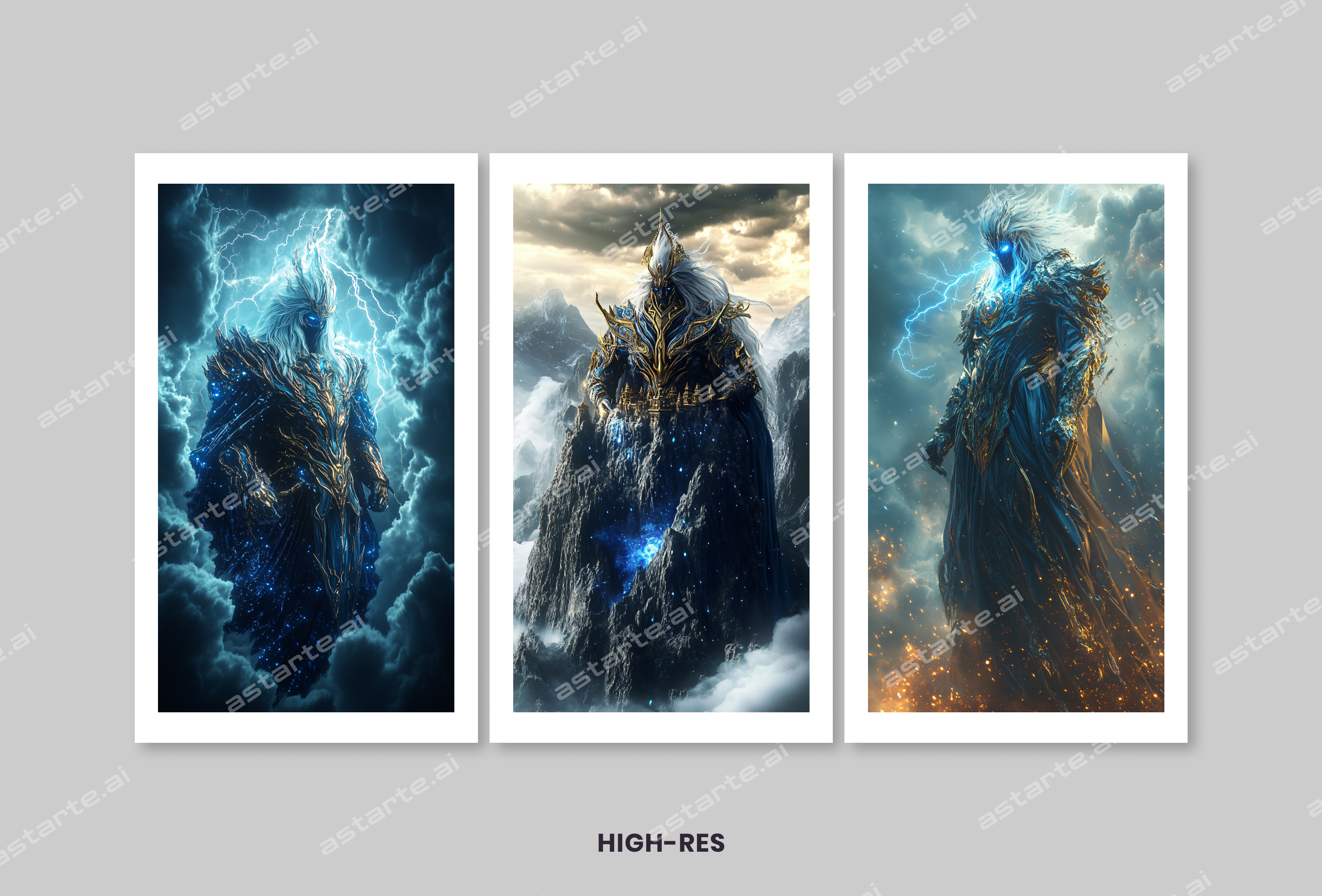 ZEUS – Digital Background Pack (12 HIGH-RES IMAGES)