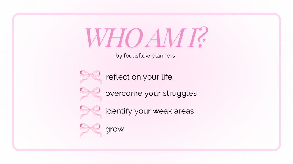 Who am I?: 20 Journal Prompts To Help You Grow