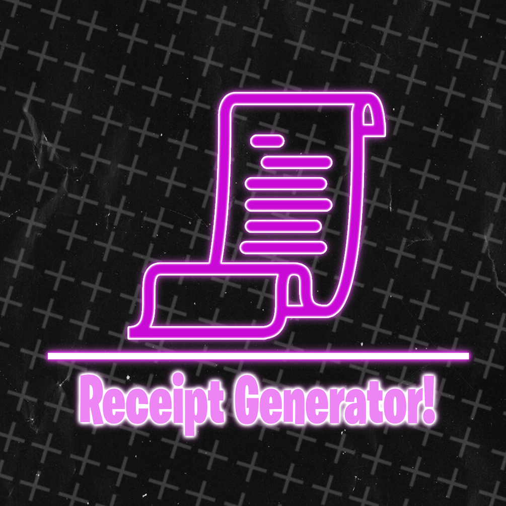 RECIEPT GENERATOR