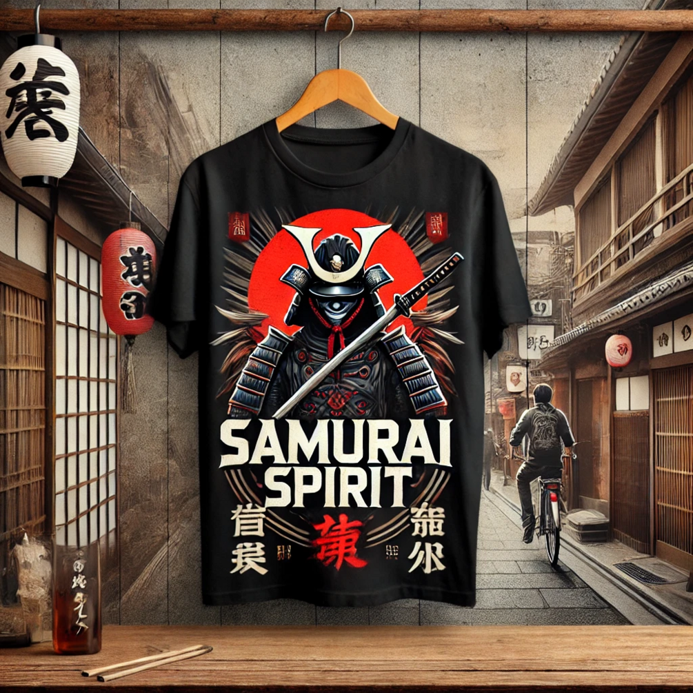 Anime Streetwear – "Samurai Spirit" 🎌⚔