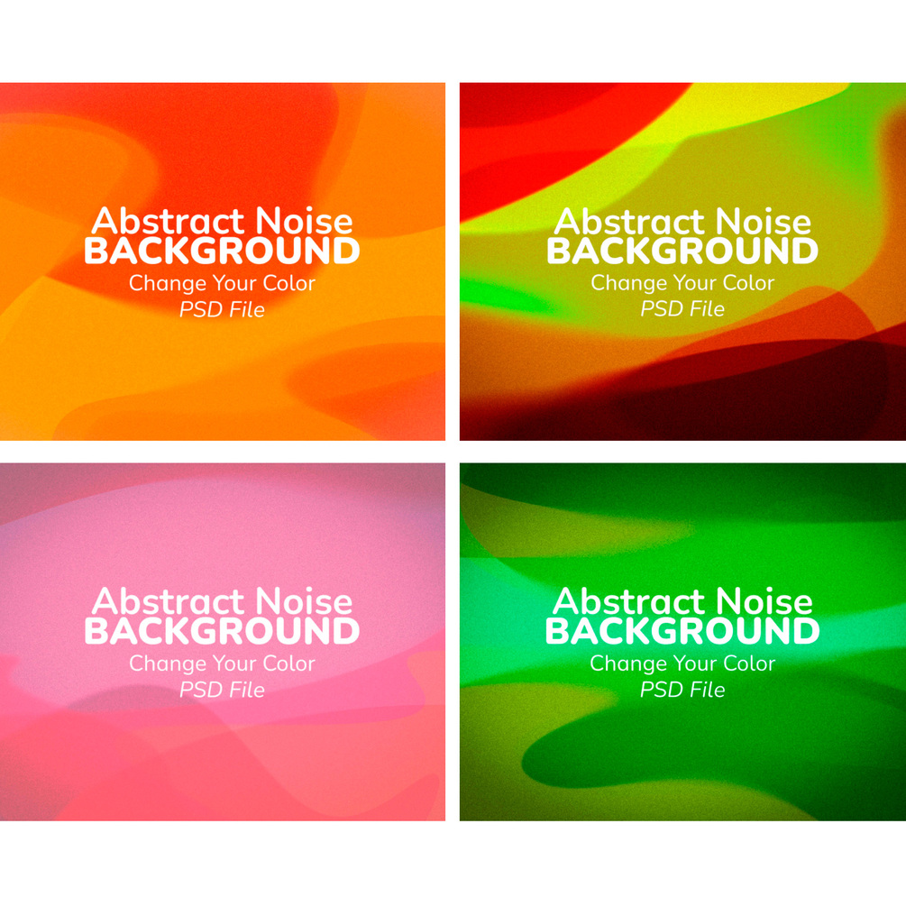 Abstract Noise Background Full Color - editable Transparent PSD File