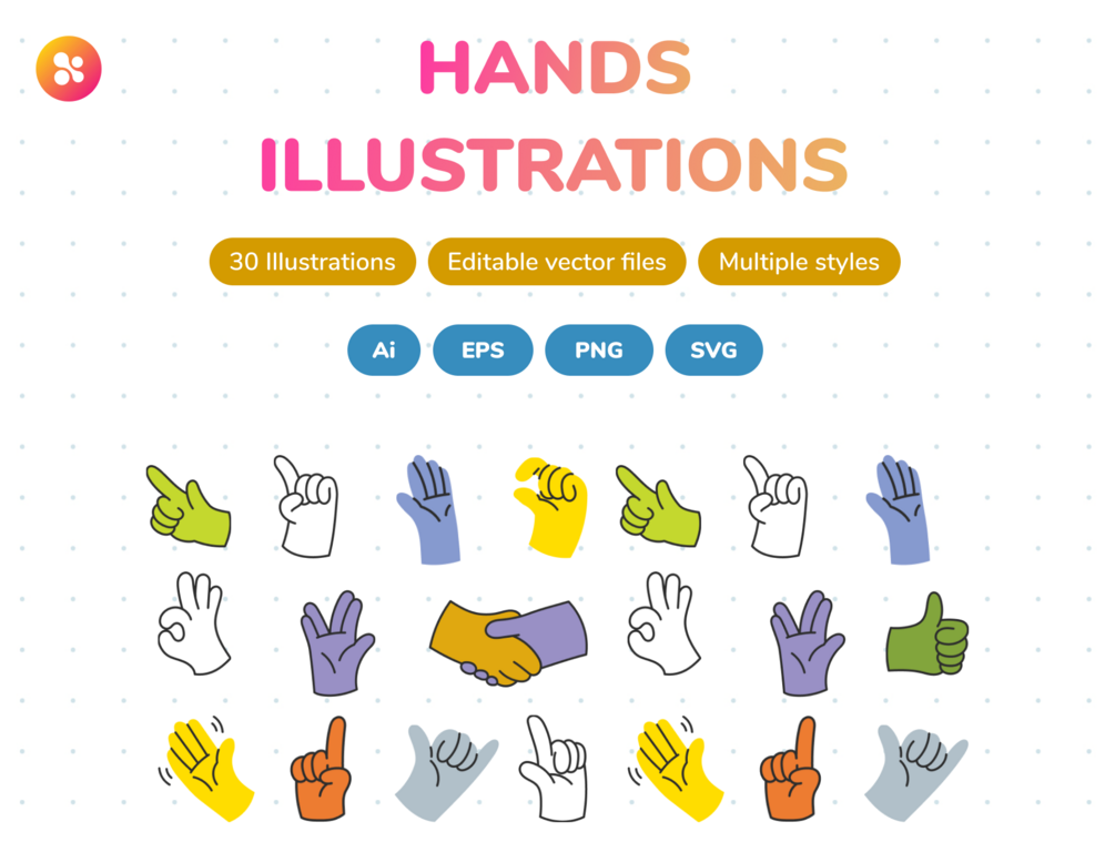 Hands Illustrations
