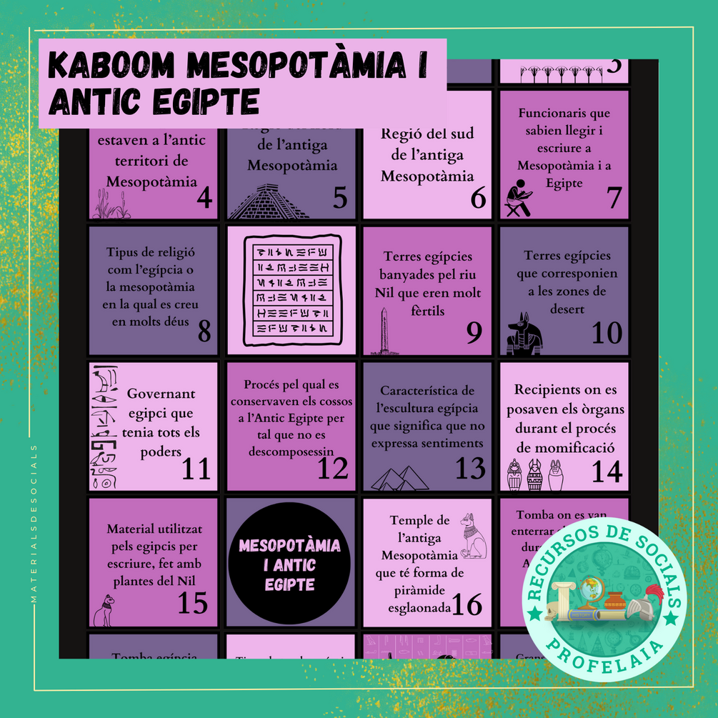 Kaboom Mesopotàmia i Egipte
