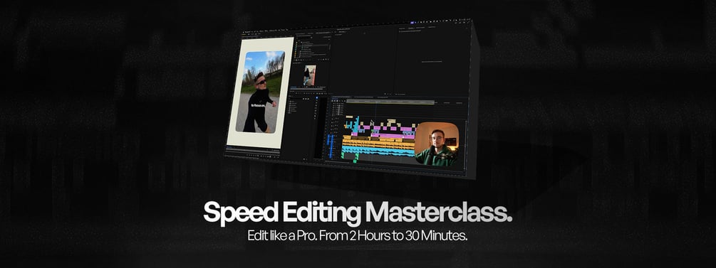 Speed Editing Masterclass