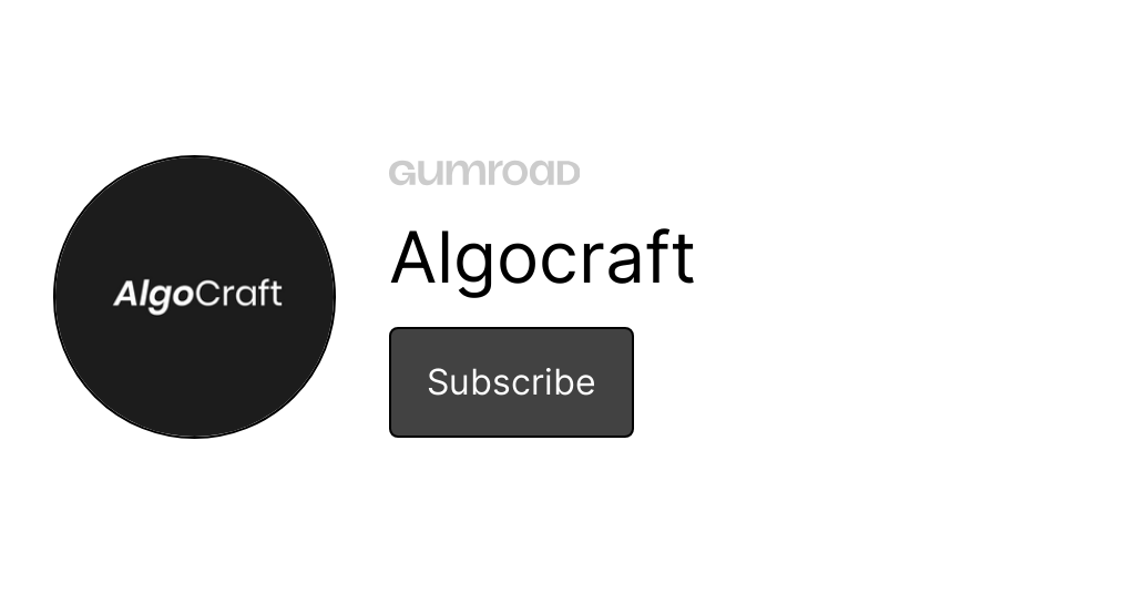 Algocraft
