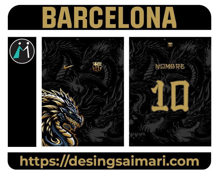 Barcelona FC Dragons Concept 24