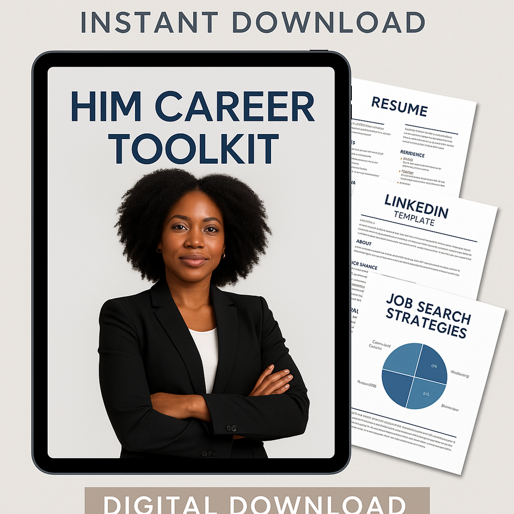 The HIM Career Starter Toolkit | 5+ Pages of Resume Templates ...