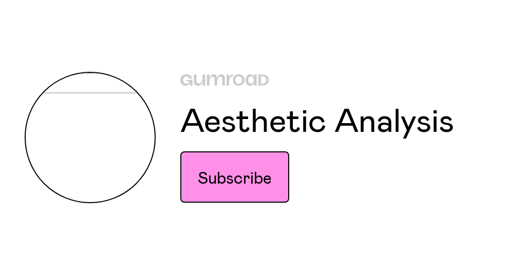 Aesthetic Analysis