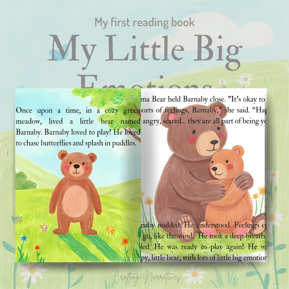 MY LITTLE BIG EMOTIONS : TODDLER STORY BOOK